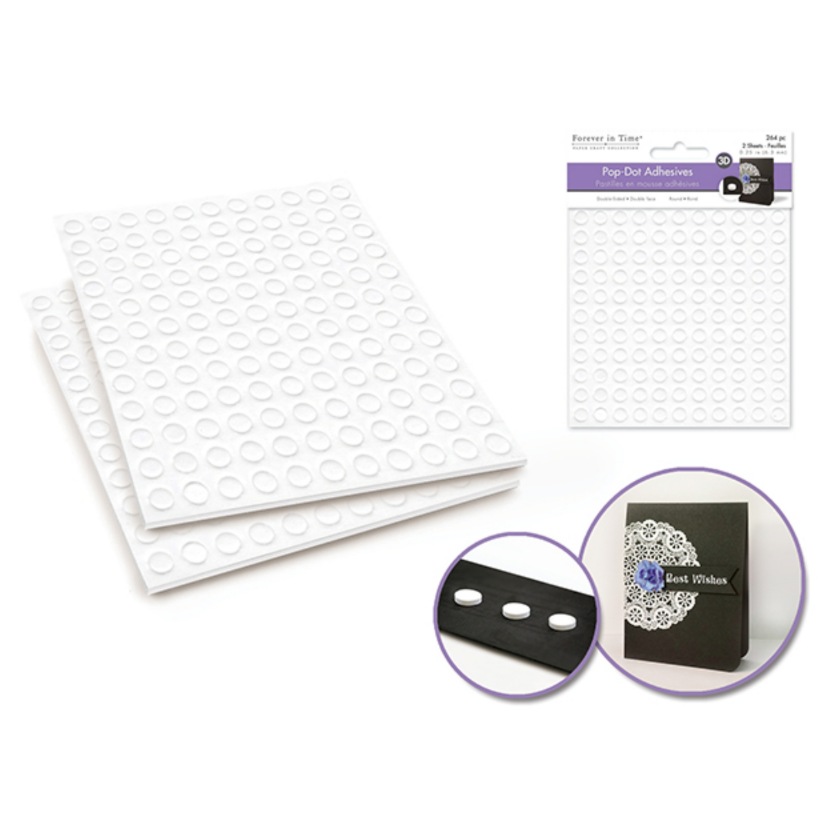 Pop-Dot Adhesives, 6.3mm (264 ct) – The Stationery Boutique